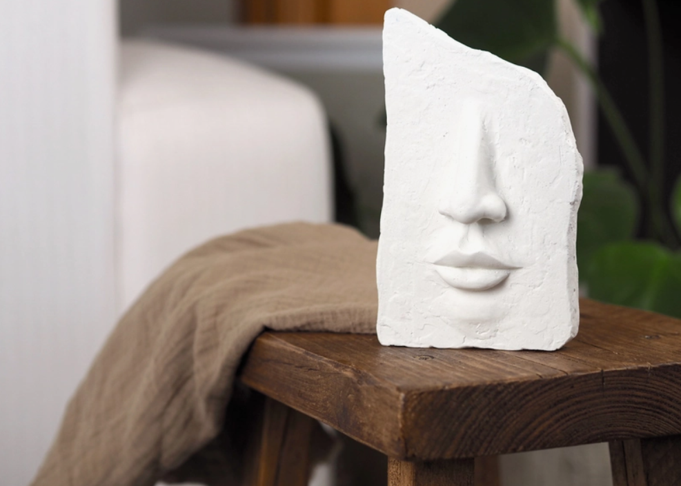 Concrete Face Sculpture | Refined: Purveyors of Fine Goods